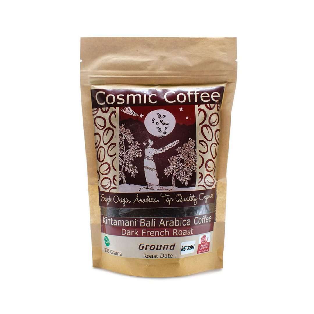 Arabica Dark French Roast Ground Coffee - Cosmic Coffee - Bali Direct