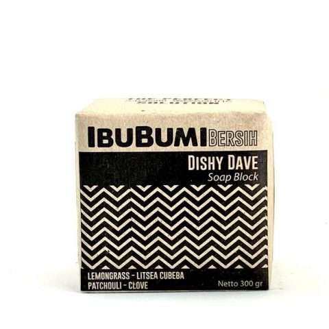 IBB Dishy Dave Soap Block 300g - Bali Direct - Bali's Whole Foods Online