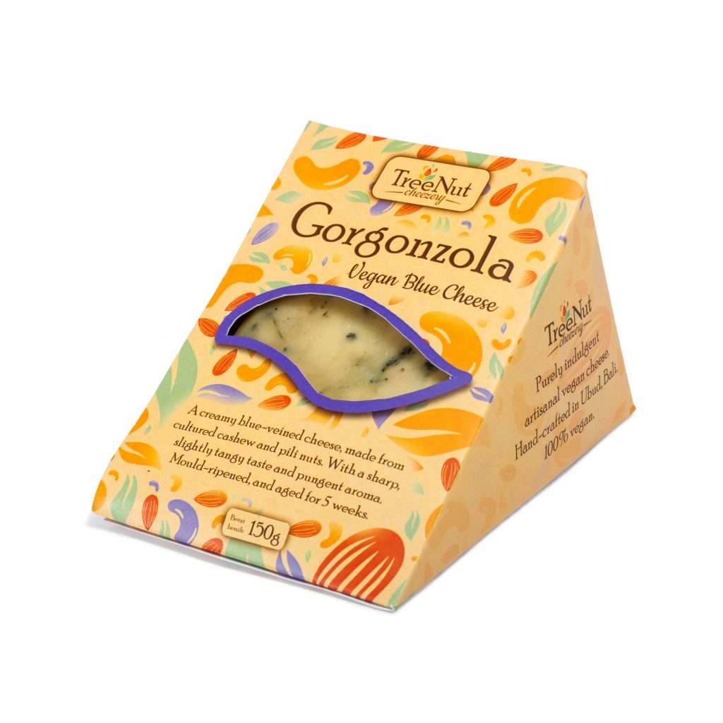 TNU Cheese Gorgonzola Vegan 160 g - Bali Direct - Bali's Whole Foods