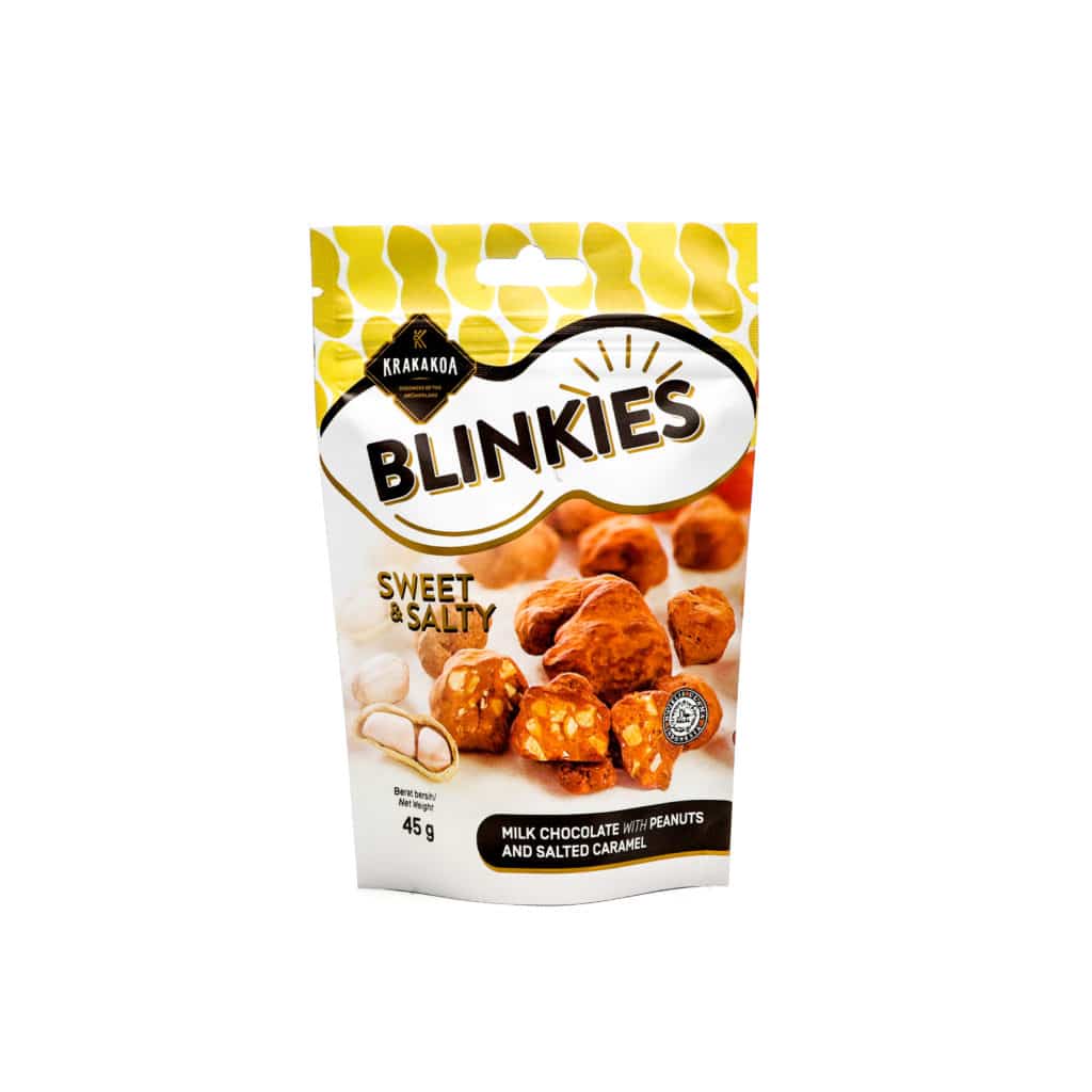 KRA Blinkies Milk Chocolate With Peanuts and Salted Caramel 45 g - Bali ...