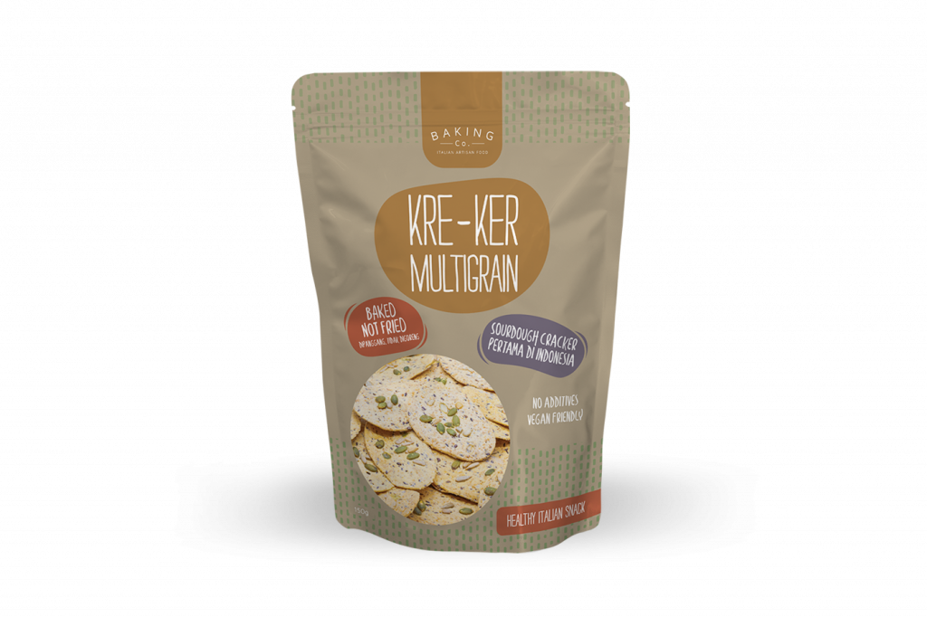 BKC Multigrain KRE-KER 150 g - Bali Direct - Multigrain Crackers