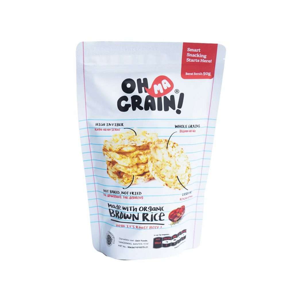Rice Crackers Roast Beef - Bali Direct - Bali's Online Whole Foods Store