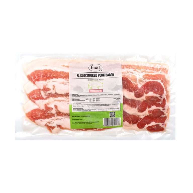 FUM Smoked Pork Bacon Slice 250 g - Bali Direct - Bali's Online Whole ...