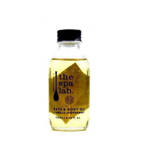 TSL Body Oil Vanilla Peppermint 120 ml - Bali Direct