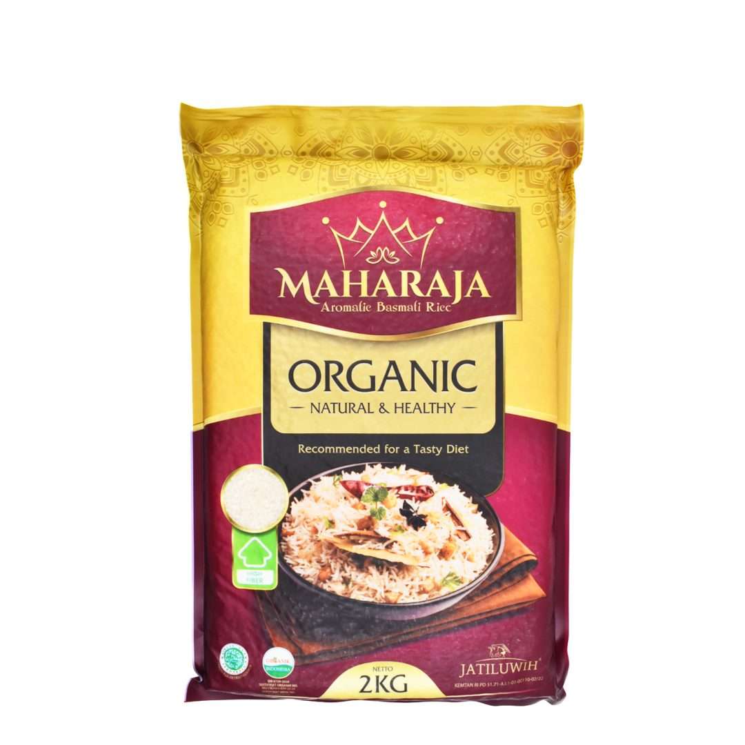 JTR Maharaja Organic Rice 2kg - Bali Direct - Bali's Online Whole Foods ...