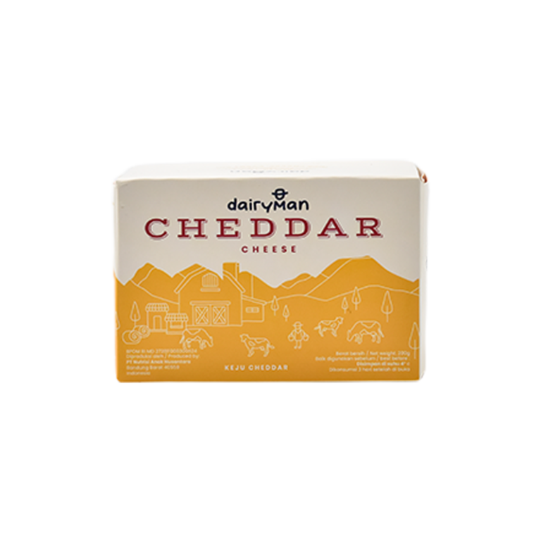 DMA Cheddar Cheese 200g - Bali Direct - Bali's Online Whole Foods Store